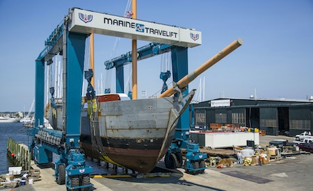 Marine Travelifts 150-1500 ton Industrial Boat Hoists