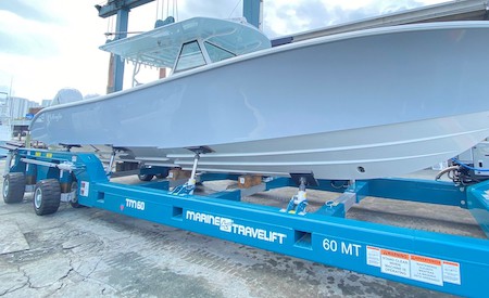 Hydraulic Transporters - Marine Travelifts Commercial Boat Trailers