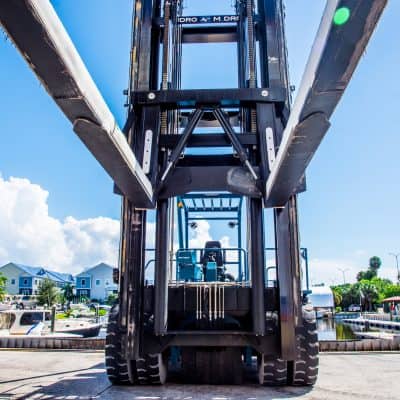 Marine Travelifts Industrial Marine Forklifts for Boat Handling