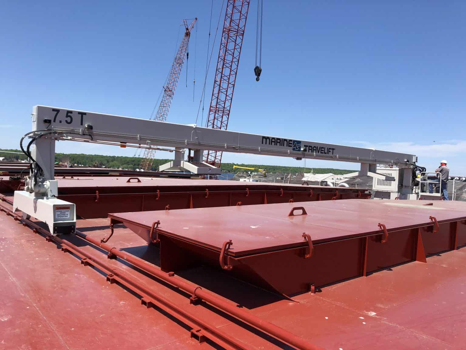 Fincantieri Bay Shipbuilding partners with Marine Travelift for Hatch ...