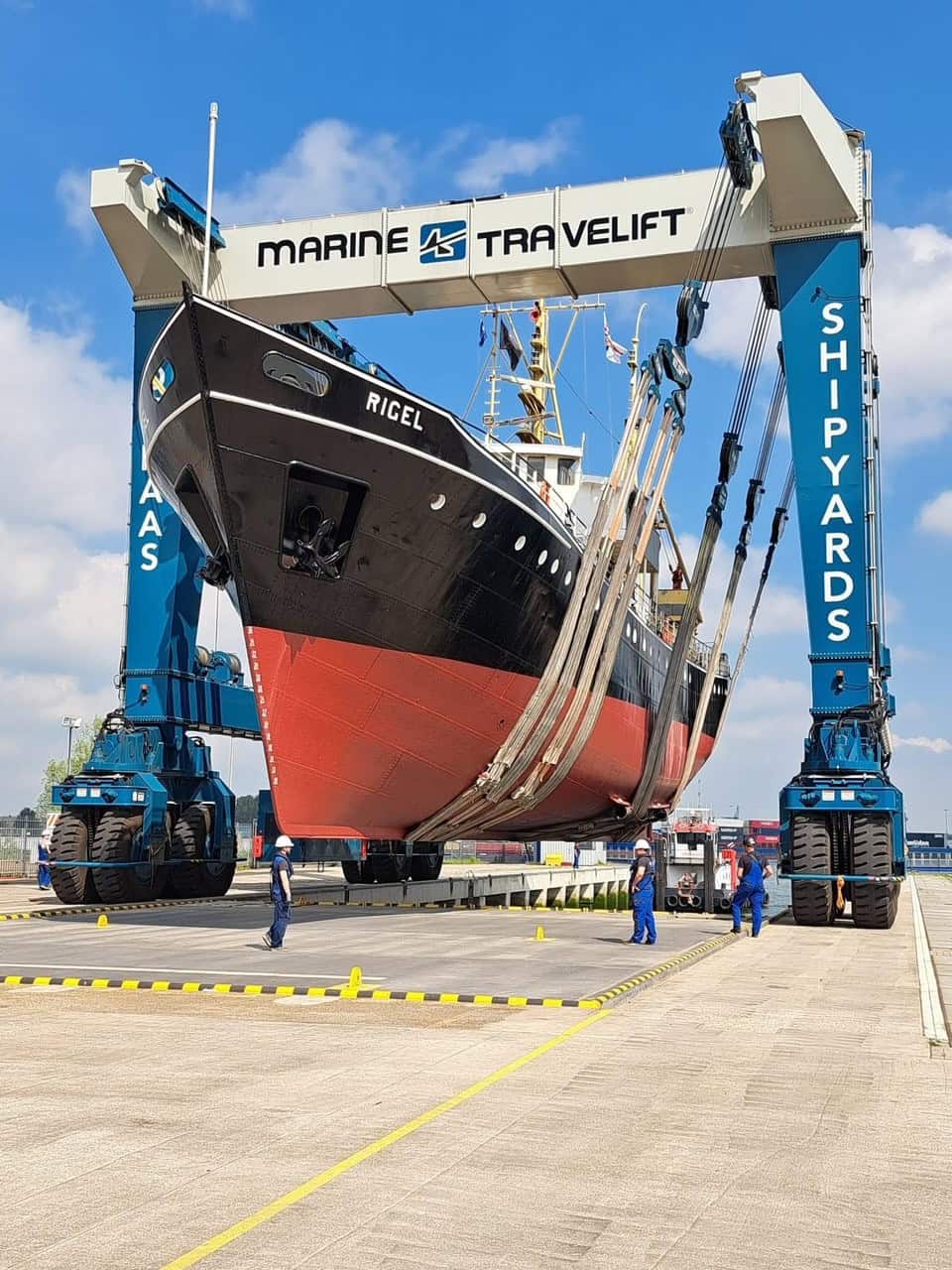 De Haas Shipyard Experiencing Increased Demand With Addition of 820 Ton Capacity Marine ...